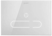 Duravit DuraSystem - Elektronické ovládání splachování, bílé sklo WD5003012000
