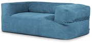 Modrý manšestrový sedací vak Sofa MooG – SLOWDOWN