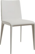 Výprodej Bonaldo designové židle Filly (bílá eko kůže)
