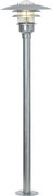 NOR 71428031 Venkovní sloupkové svítidlo Lønstrup 32 1x60W E27 galvanizovaná čirá - NORDLUX