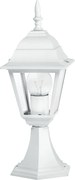 FAN LANT-ROMA/L1 BCO Venkovní svítidlo LUME ROMA bílá, 1xE27, IP44, 14,6 x 14,6 x 39 cm - FANEUROPE