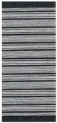 Oriental Weavers, Pratelný běhoun Laos 125/999X, 75x160, černobílá, chodba / předsíň