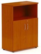 Střední skříň Visio 80 x 38,5 x 113 cm, třešeň