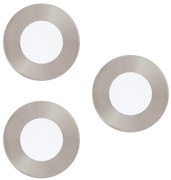 Eglo 33216-SADA 3x LED RGBW Stmívatelné podhledové svítidlo FUEVA-C LED/3W/230V