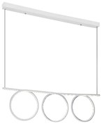 Závěsné LED svítidlo Loop, 1x LED 60w, 3000k, w