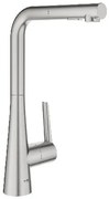 Grohe Zedra - Dřezová baterie s výsuvnou sprškou, supersteel 32553DC2