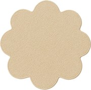 Vopi, Kusový koberec Eton béžový květina, 120x120 kytka, béžová