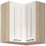 SMART b | horní skříňka rohová SM-54G | 60x60 cm | VÝBĚR KORPUSU | bílá mat
