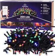 Venkovní LED světélka SMART 200 LED vícebarevné