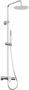 Ravak Spring - Sprchový set s baterií, průměr 25 cm, chrom X070540