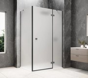 Polysan Polysan, GLOBE GUN METAL obdélníková sprchová zástěna 1000x900mm, matné sklo, pravé, GB1010-3315MRGM