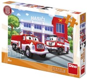 Dino Puzzle Hasiči 24 dílků