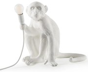 Seletti designové stolní lampy Monkey Sitting