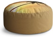 Sablio Taburet Circle Palma: 38x48 cm