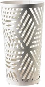 Kovový stojan na deštníky Cedric White Line, 45,5x24 cm