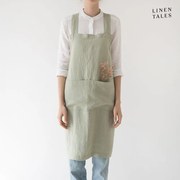Lněná zástěra Crossback – Linen Tales