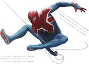 Komar Samolepka na zeď Marvel Spider-Man Epic Swinging 70 x 100 cm, 7dílná