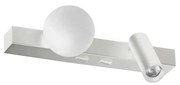 Ideal Lux - LED Nástěnné svítidlo PING PONG 2xLED/3W/230V CRI 90 matný chrom