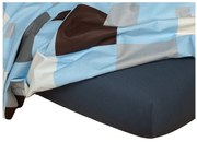DADKA Jersey prostěradlo tmavě šedé Rozměr 90x200x20 jednolůžko