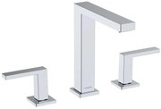 Hansgrohe Tecturis E - Umyvadlová baterie s výpustí Push-Open, 3-otvorová instalace, EcoSmart, chrom 73030000