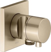 Keuco IXMO Comfort - Uzavírací a přepínací ventil pod omítku, pro 3 spotřebiče, s připojením a držákem sprchy, kartáčovaný bronz 59549031202