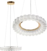Toolight Toolight, LED stropní svítidlo 40cm, 24W, 4000K, 2500lm, MS018-CP, růžové zlato, OSW-09630