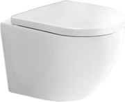 Mereo Mereo, WC závěsné kapotované, RIMLESS, 490x370x360, keramické, vč. sedátka CSS115SN, VSD82S2