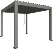 Biohort Pergola 3 x 3,5 křemenově šedá 312 x 367,5 cm