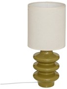 Atmosphera - Stolní lampa VINUS 1xE14/40W/230V khaki