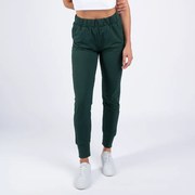 Moniel dámské tepláky Basic Dark Green Velikost: M