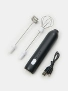 Sinsay - Šlehač a metla 2 v 1 s USB - černá