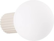 Krémové nástěnné svítidlo ø 12 cm Orbital – Sollux