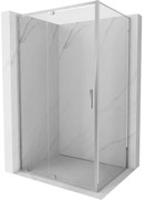 Mexen Exo skládací sprchový kout 155 x 70 cm, transparentní, chrom - 819-155-070-01-00