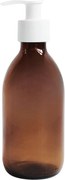 Dávkovač mýdla MONA 250 ml s bilým těsnícím dávkovačem