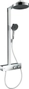 Hansgrohe Rainfinity, Showerpipe 250 1jet EcoSmart s termostatem ShowerTablet 350, chromová, HAN-28742000