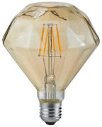 Teplá LED žárovka E27, 4 W Diamant – Trio