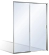 Roltechnik Outlet Posuvné sprchové dveře do niky G2L/G2P - bez vaničky Varianta: šířka: 100 cm, orientace: Levá - pevné sklo vlevo - (G2L_1000 - 810-0000104-01-02), Barva profilů a typ výplně: profily: stříbrná, výplň: transparent
