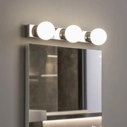 Brilagi - LED Koupelnové osvětlení zrcadla HOLLYWOOD 3xLED/3W/230V IP44 chrom