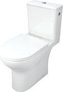 Deante WC kombi bez příruby Jasmin se zadním odpadem a WC sedátkem SoftClose -