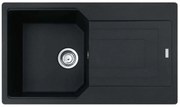 Franke Urban - Fragranitový dřez UBG 611-86, 86x50 cm, onyx 114.0700.112