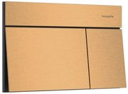 Hansgrohe iFrame Element E - Ovládání splachování, kartáčovaný bronz 66003140