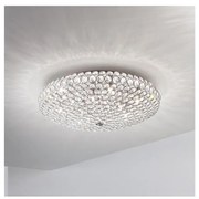 Ideal Lux - LED Křišťálové stropní svítidlo KING 5xG9/3W/230V pr. 38 cm chrom