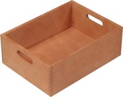 KESPER Víceúčelový skladovací box bukové dřevo 13 x 30 x 40 cm