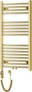 Mexen Ares, elektrické topné těleso 900 x 500 mm, 300 W, zlatá lesklá, W102-0900-500-2300-50