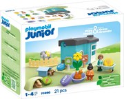Playmobil 71690 junior: ustájení zvířat s dávkovačem krmiva