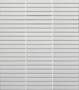 Keramická mozaika Premium Mosaic Kit Kat white 28x31 cm mat MOSKK3WHM