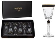 BOHEMIA PRESTIGE CONTE MODERN SKLENICE NA VÍNO 260ML SADA 6 KS