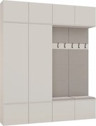 Předsíňová stěna Haga I 200 cm kašmír