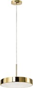 Toolight Toolight, LED závěsné osvětlení 30cm, 24W, APP1686-1CP, zlatá lesklá, OSW-06544