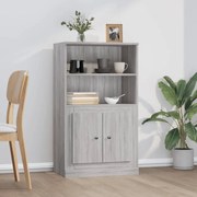 Skříň highboard šedá sonoma 60 x 35,5 x 103,5 kompozitní dřevo